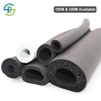 China Air Conditioning NBR Insulation Foam Tube-Factory Supply NBR Rubber Foam Insulation Tube for HVAC, Water Pipes and Refrigeration Systems for sale