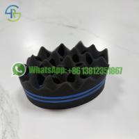 China Professional Hair Twist Sponge Blue Wave Flat Hole Curl Sponge Barber Shop Use Afro Coil Styling Tool Bulk for sale