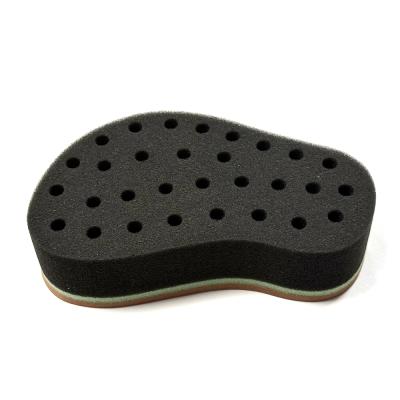 China Professional Hair Twist Sponge Brush for 4C Hair Curl Styling and Waves for sale