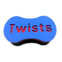 China Twist Hair Sponge Brush for Dreads and Coils for sale