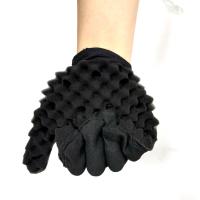 China Perforated Curl Sponge Glove | Twist Tool for Afro Hair and Coils for sale