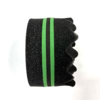 China Green Hair Texture Sponge | Round Curl Defining Tool for Afro Natural Hair for sale