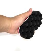 China Hair Curling Sponge | Wave Foam & Red White EVA Texture Styling Tool for Coils and Twists for sale