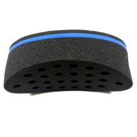 China Afro Hair Texture Sponge | Curved Small-Hole Coil Defining Tool for Barber Styling for sale