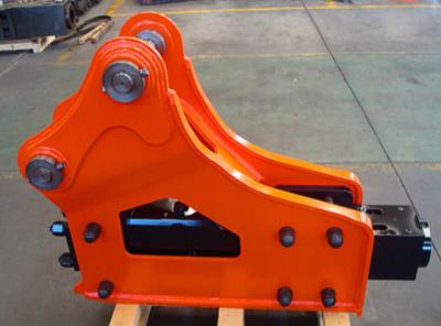 China Silence Type Hydraulic Breaker Hammer 4-7 Ton Mini Excavator Spare Parts 68mm Chisel for sale