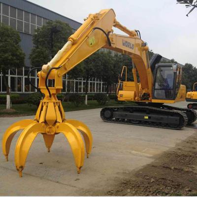 China OEM Hydraulic Excavator Grab Rock Grapple JSSR08 For PC200 for sale
