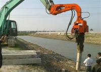 China OEM Hydraulic Sheet 24 Ton Excavator Pile Driver Avoid Oil Pollution for sale