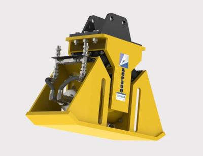 China Hydraulic Vibrating Earth Excavator Plate Compactor For Construction works for sale