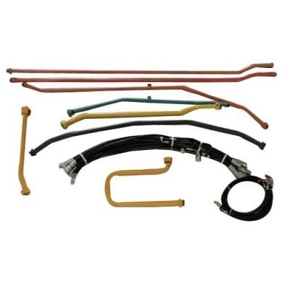 China PC200 PC210 Excavator Rock Breaker Piping Kit Hydraulic Oil Pipe Fittings 1 Year Warranty for sale