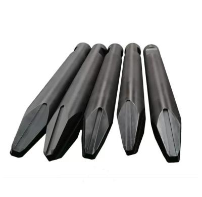 China Montabert BRV45 Demolition Hammer Chisel Bits Flat Moil Blunt For Excavator for sale