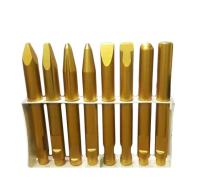 China Montabert BRV45 Demolition Hammer Chisel Bits Flat Moil Blunt For Excavator for sale