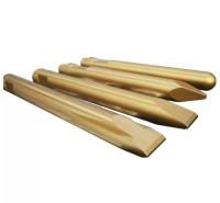 China Komat TOR23S Wedge Excavator Breaker Chisel Conical Point 42crmo for sale
