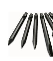 China Conical Hydraulic Rock Breaker Chisel SB35 SB50 SB70 SB81 Excavator Hammer 42CrMo for sale