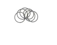 China Hydraulic Excavator Swivel Seal Kit NBR Rubber Anti Aging CLG-925D 100pcs Day for sale