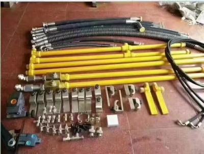 China Excavator Hydraulic Breaker Piping Kit 320E Rock Hammer Hose Pipe Yellow Metal for sale