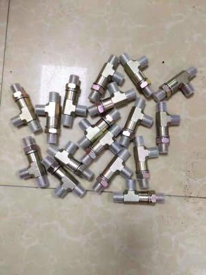 China Transition Hydraulic T Connector Hammer Line For Excavator For tunnel for sale
