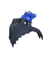 China Q345B NM500 Hydraulic Excavator Grab Bucket Thumb For Mining for sale