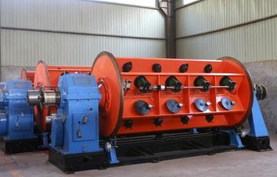 China 630mm  1 + 4  Pitch Tracking Cable Laying Up Machine For Teflon Cable 4B 16mm for sale