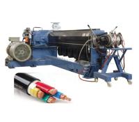 China Plastic PVC Cable Extruder Line Wire Extrusion Making Machine For House Cable 1.5 2.5 for sale