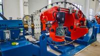 China Fast Speed Bow Stranding Machine With ISMG Motors 40-350mm Stranding Pitch Range 15mm Outer Diameter for sale