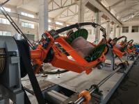 China 2000mm 1+4 PLC Cable Laying Up Machine For Security Cable Back-twist for sale