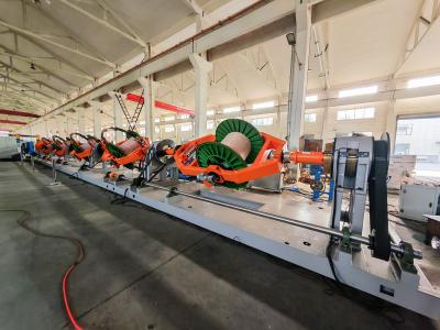 China 2000mm 1+4 Pitch Tracking Cabling Machine For Electric And Phone Wire Back-twist for sale