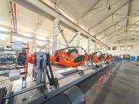 China 1000mm 1+6 PLC Control Skip Strander Machine For Data Cable Backtwist for sale