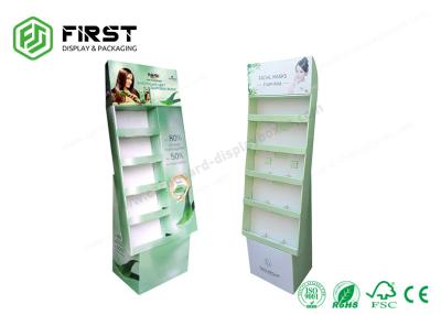 China Customized Corrugated Cardboard Floor Stand Display 350x270x1650mm for Exhibition for sale