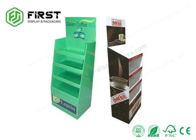 China Custom CMYK Corrugated Cardboard Floor Display Stand for Retail Store POP for sale