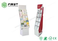 China Flat Packed Custom Cardboard Pop Displays For Shopping Mall for sale