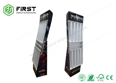 China Custom Cardboard POP Floor Display 4 Color Printing Retail Shelf Stand Eco Friendly for sale