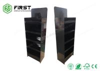 China Customized Cardboard Floor Display Stand POP Paper Display Shelf for Retail POS for sale