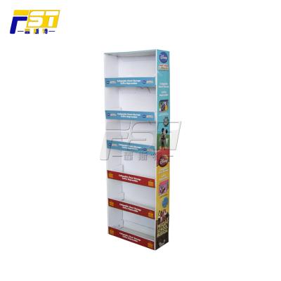 China Custom Cardboard Side Wing Display Durable 250gsm CCNB CMYK Printing for Promotion for sale