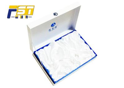 China White High End Gift Flower Box CMYK Printing Recyclable Cardboard Custom Size for sale