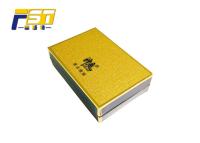 China Custom Luxury Gift Box with Glossy Lamination and Silk Insert 300gsm for sale