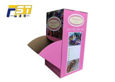 China Custom Rectangle Colored Corrugated Boxes for Snacks Promotion 500 PCS MOQ for sale