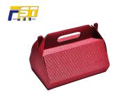 China Custom Pantone Color Corrugated Box Gold Logo Printing Long Life 10 Years Experience for sale