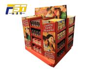 China Two-Sided Cardboard Pallet Display with Shelves for Chocolate 350g CCNB for sale