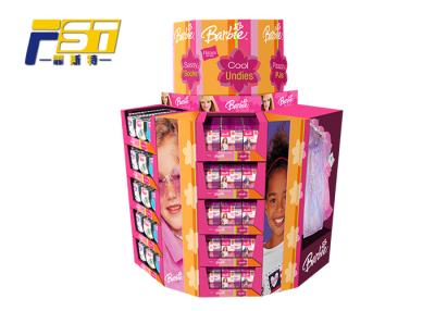 China Customizable 3 Layer Recyclable Cardboard Pallet Display for Toys with Colored Printing for sale
