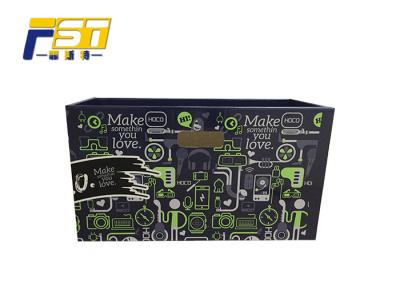 China Heavy Duty Colored Corrugated Boxes UV Coating High Load Bearing Capacity Custom Size for sale