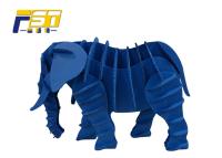 China Custom Cardboard Furniture Display with Animal Design Glossy Lamination 350g CCNB for sale