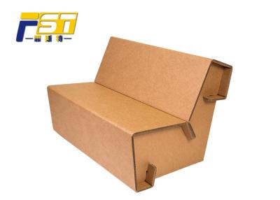 China Custom Corrugated Cardboard Furniture Eco Friendly Lightweight 350g CCNB Flat Pack for sale