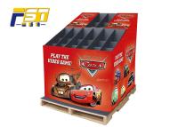 China Custom Cardboard Pallet Display 350-500g CCNB Eco-Friendly Retail Stand for sale