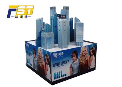China Custom CMYK Printed Cardboard Pallet Display Box for Retail Promotion 120cm for sale