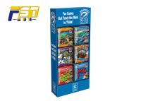 China Full Color Printing Side Wing Display Damp Proof Easy Carrying 100 Piece MOQ for sale