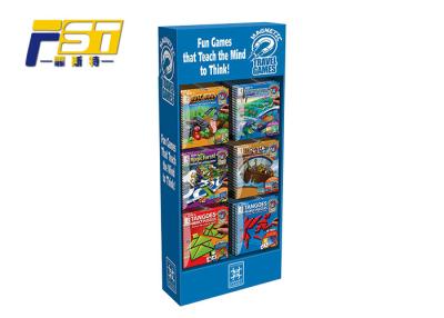 China Full Color Printing Side Wing Display Damp Proof Easy Carrying 100 Piece MOQ for sale