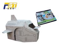 China Easy Assemble Cardboard Beach Furniture Moisture Resistant 350g CCNB Custom Size for sale