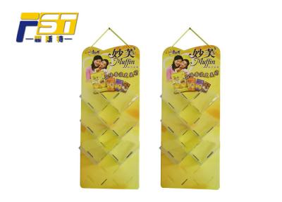 China Cardboard Side Wing Display Light Duty CMYK Printing Promotional Rack Custom Size for sale