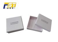 China Custom Rectangle Handmade Cardboard Boxes with Silk Lamination 1200gsm Recyclable for sale