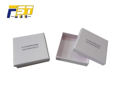 China Custom Rectangle Handmade Cardboard Boxes with Silk Lamination 1200gsm Recyclable for sale